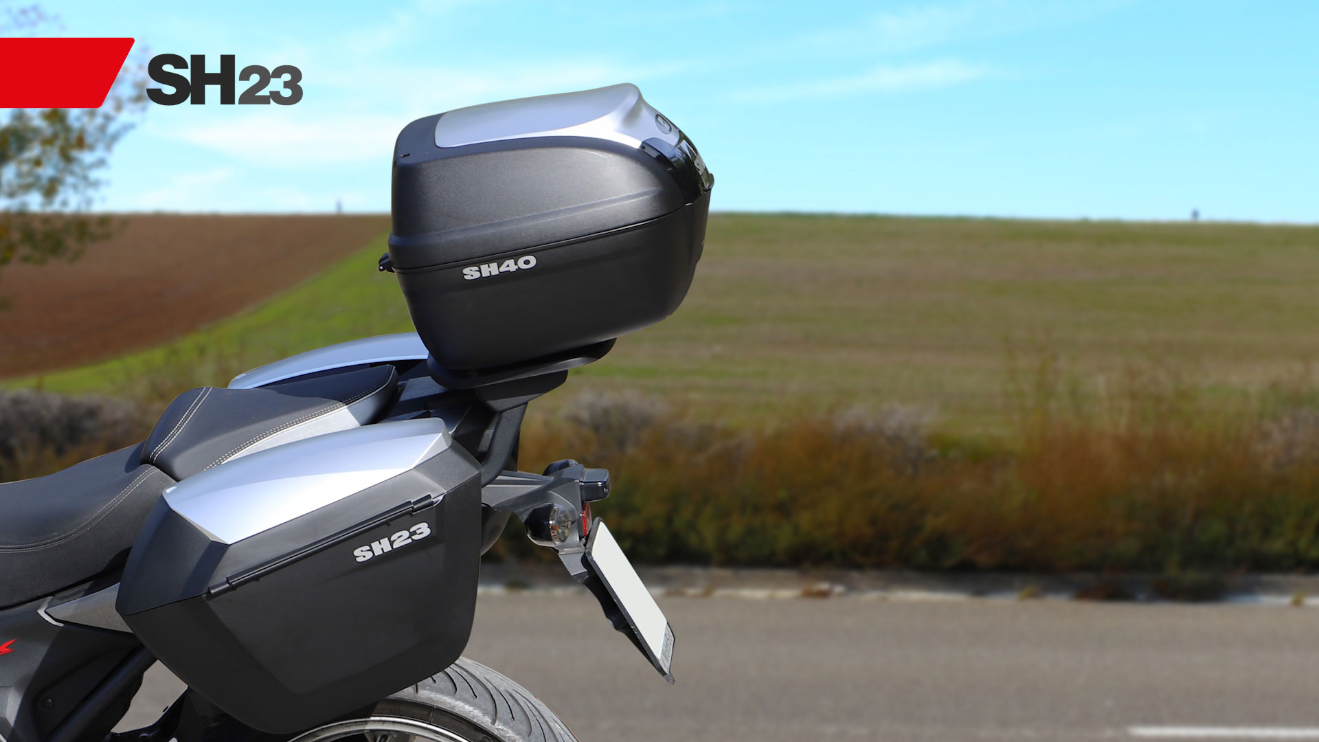 SIDE CASES SH23 ALU LOOK