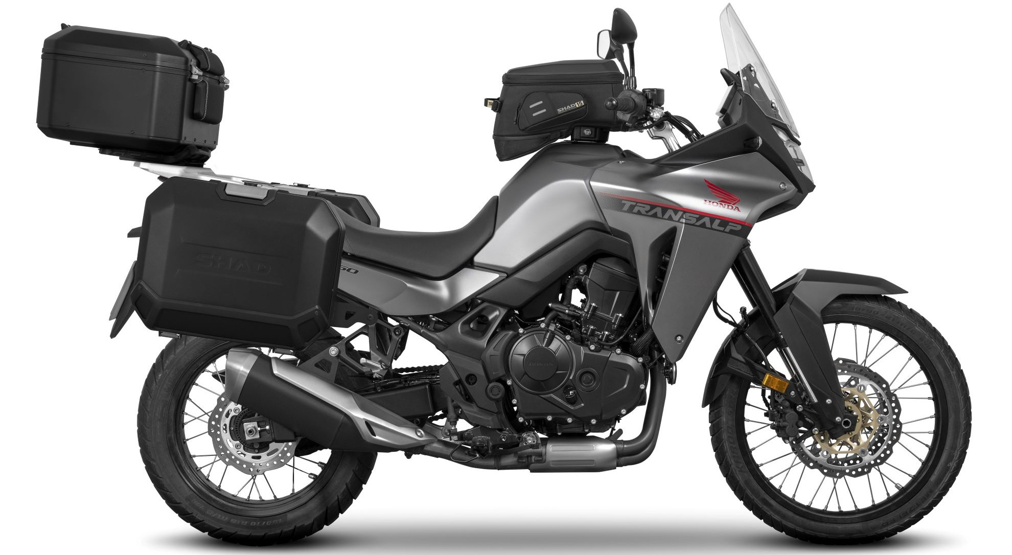 SHAD equipa tu HONDA TRANSALP 750 para viajar sin límites - SHAD