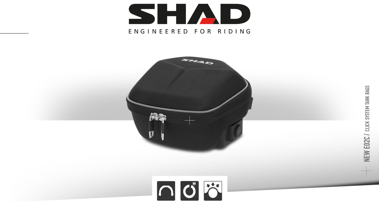 Maletas para moto SHAD - Bolsas, baúles, equipaje y accesorios para tu ...