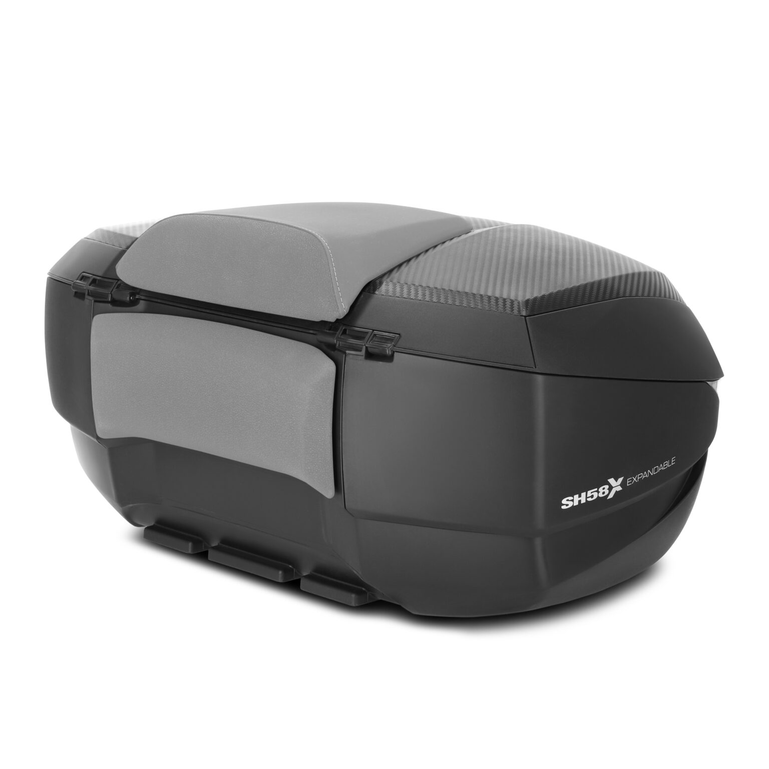 EXPANDABLE TOP CASE SH58X CARBON