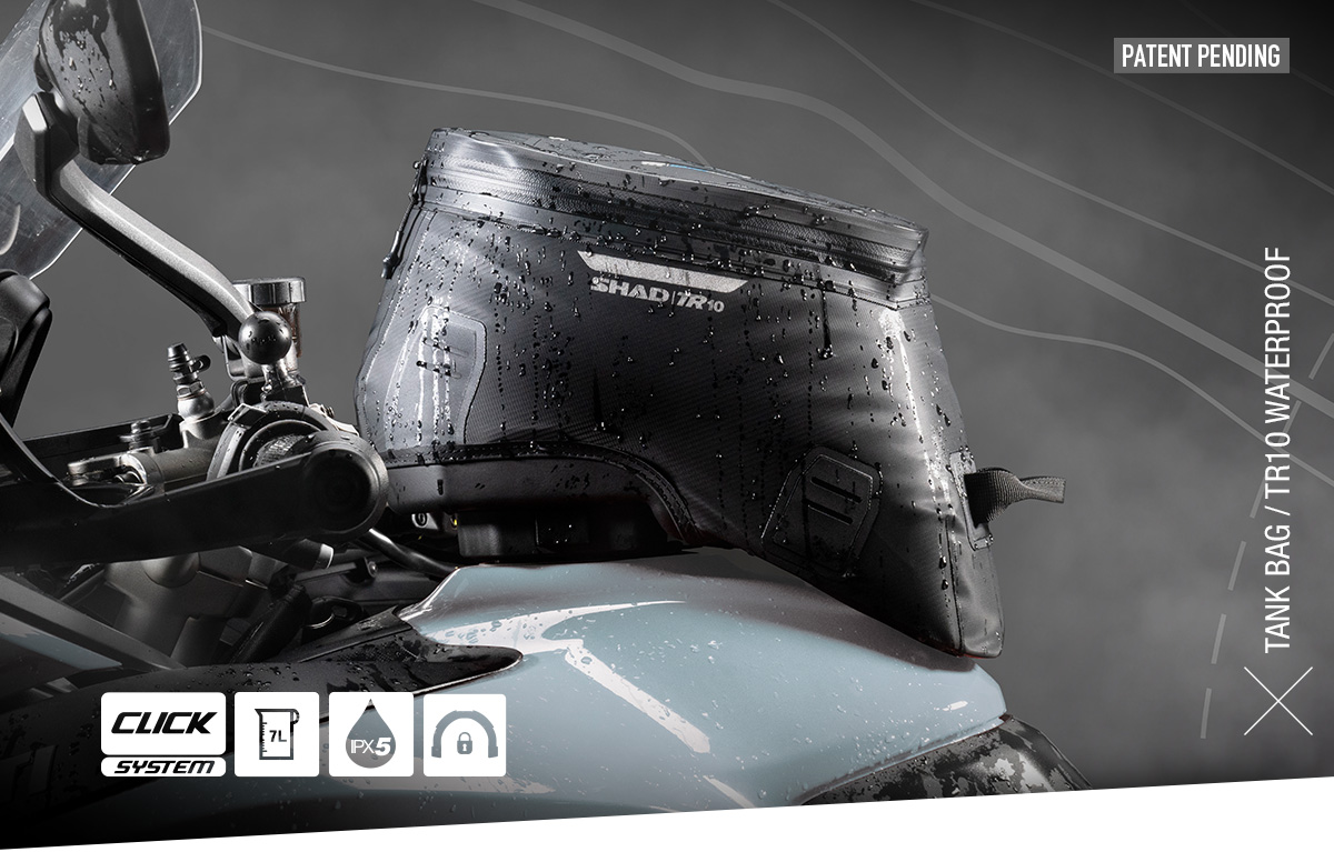 New Waterproof TR10 Tank Bag - SHAD