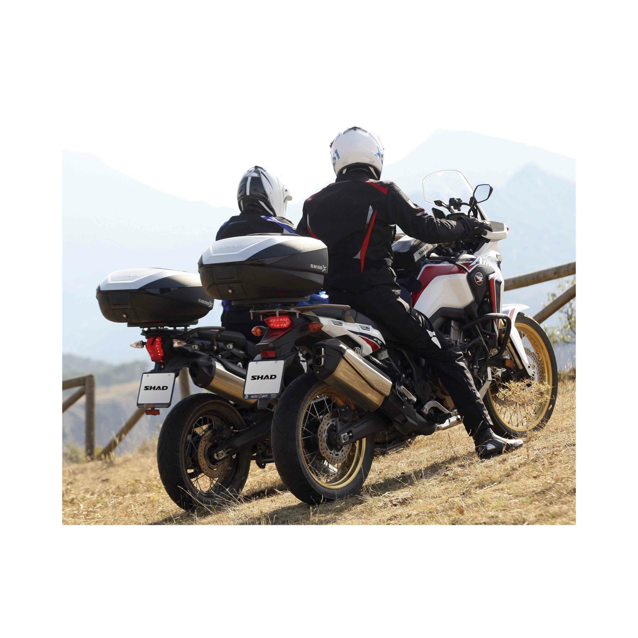 EXPANDABLE TOP CASE SH59X ALUMINIUM