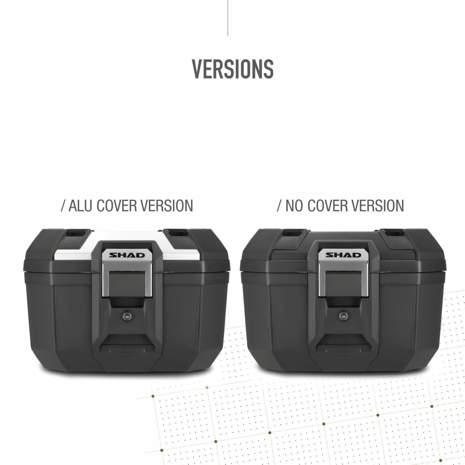 TOP CASE TR41 TERRA ALUMINIUM