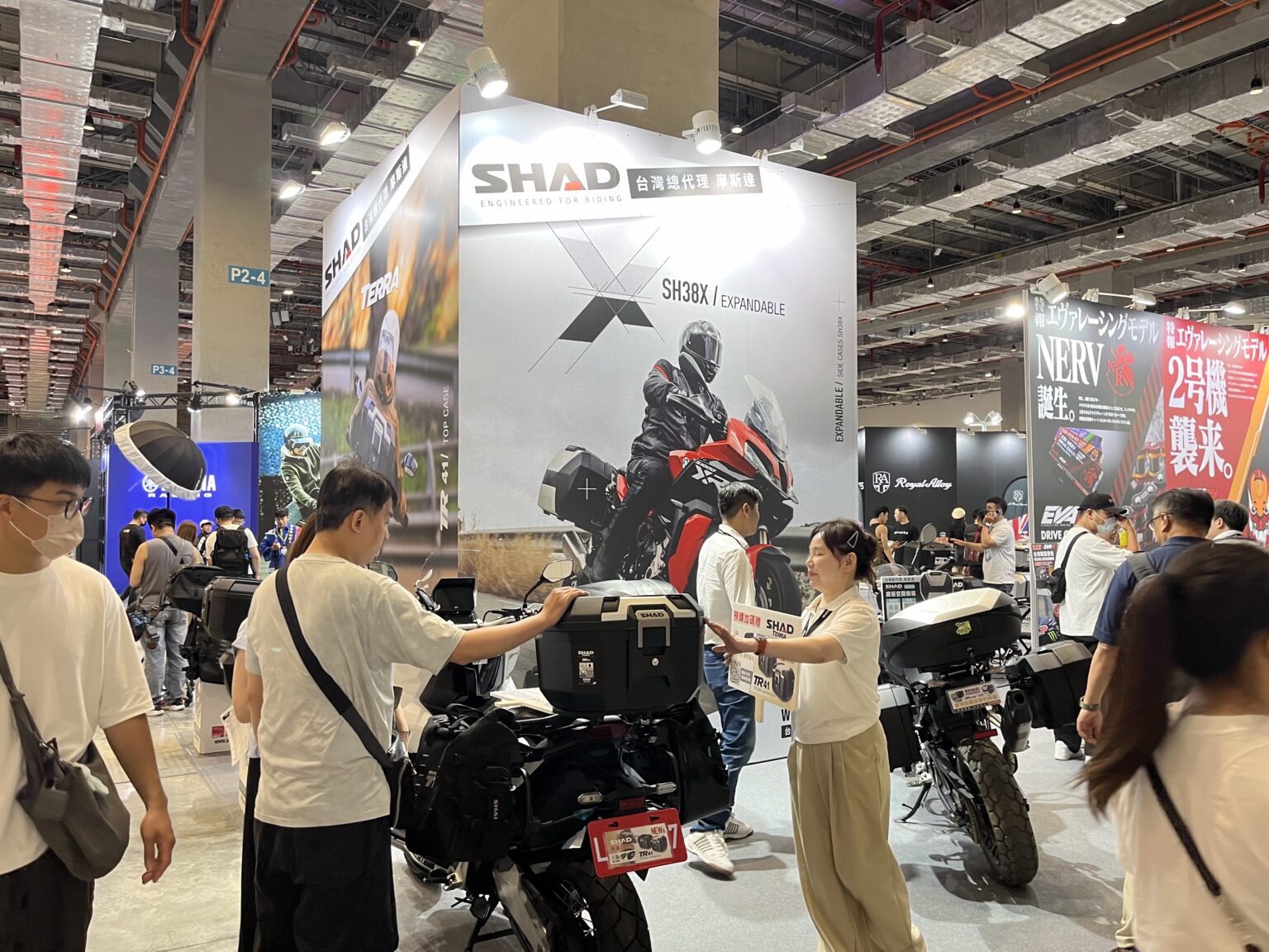 Succès retentissant de SHAD au Taïwan Motorcycle Show - SHAD