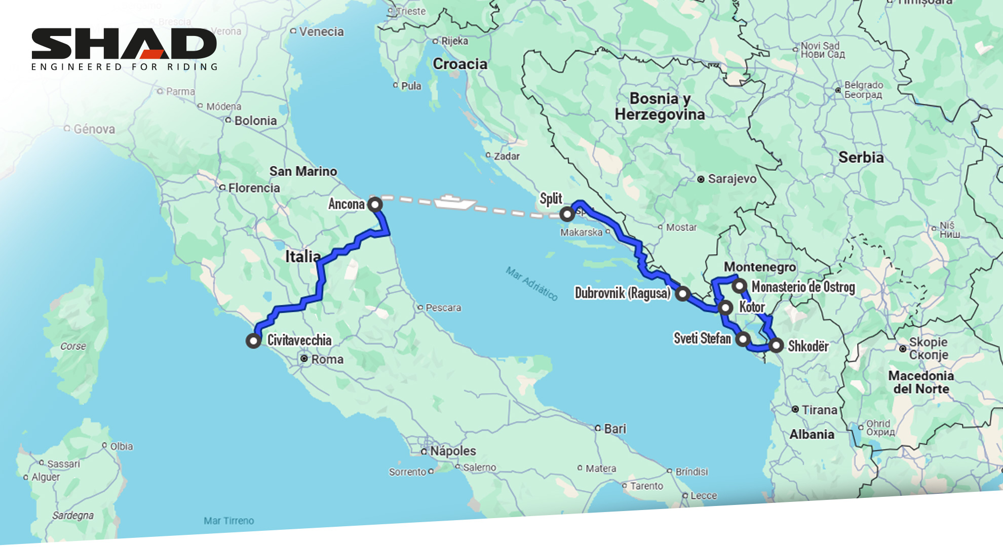 La Ruta SHAD por los Balcanes - SHAD