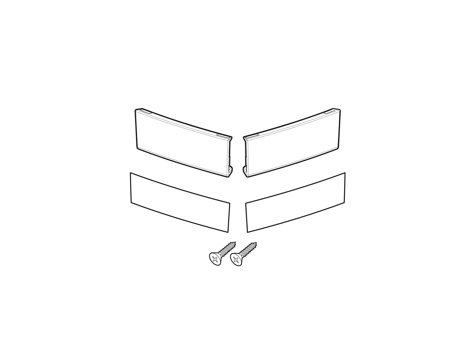 SIDE CASES SH23 BLACK