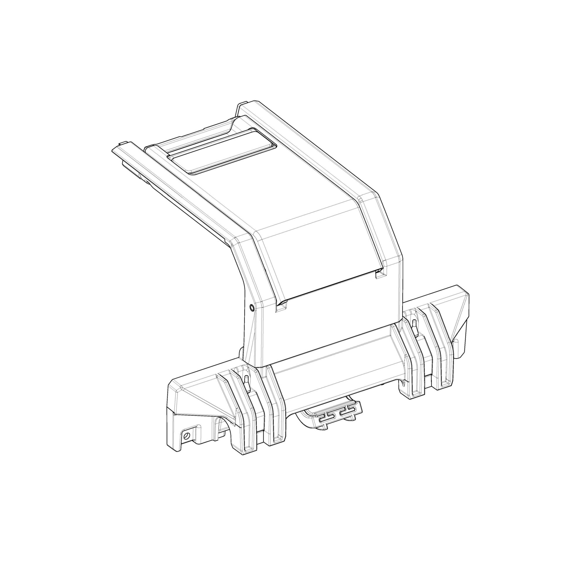 LOWER PART TR47 LOCKING SYSTEM